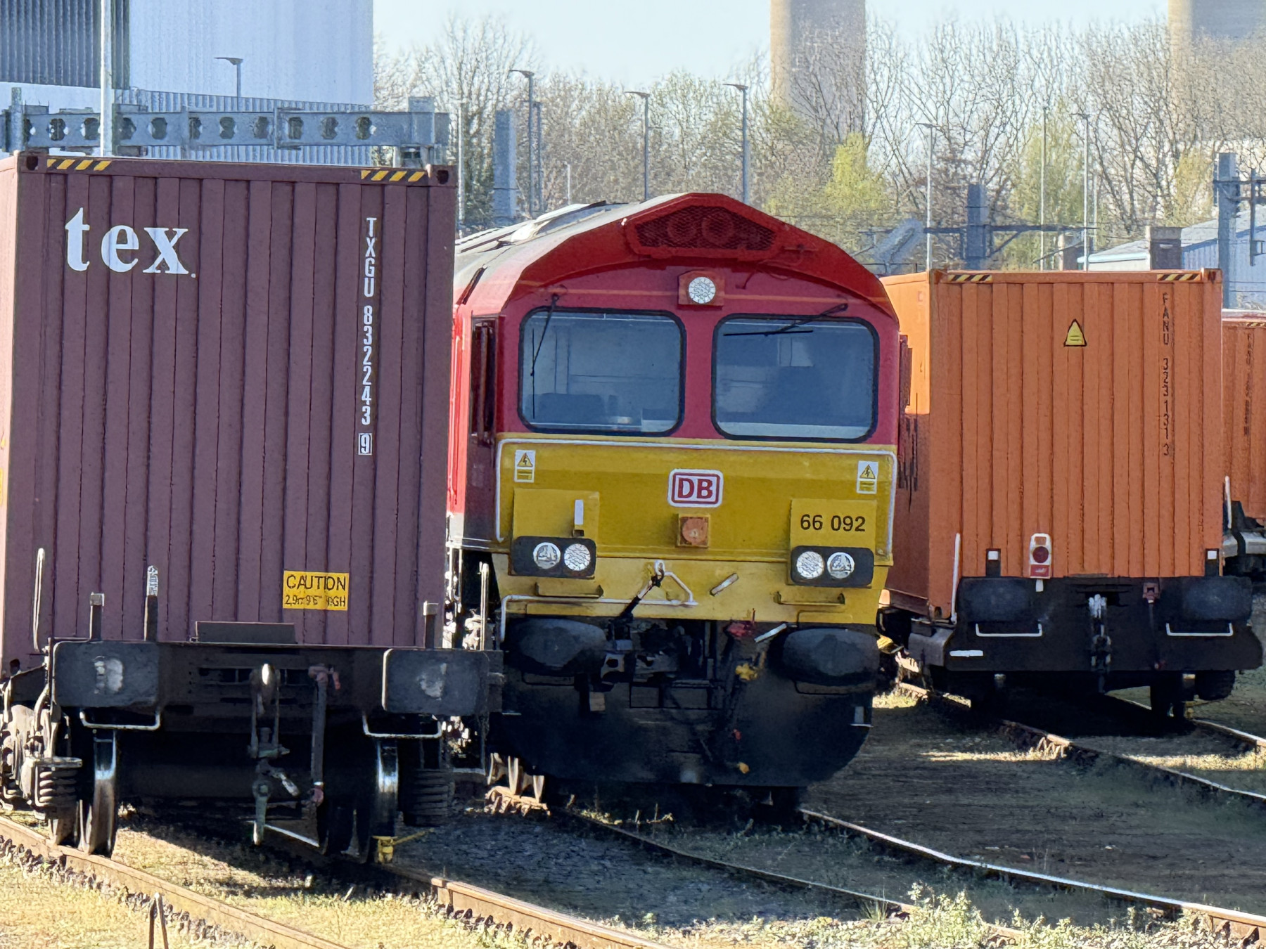 Photo of 66092 at Didcot TMD — trainlogger