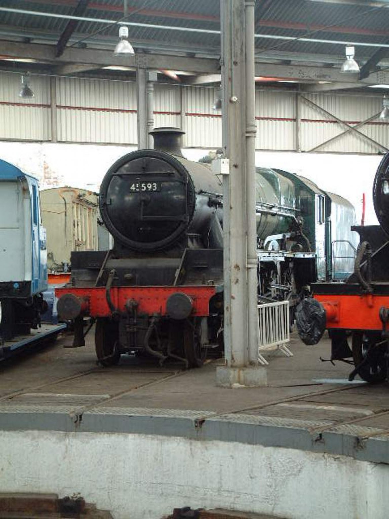 Photo of 45593 STEAM at Barrow Hill — trainlogger