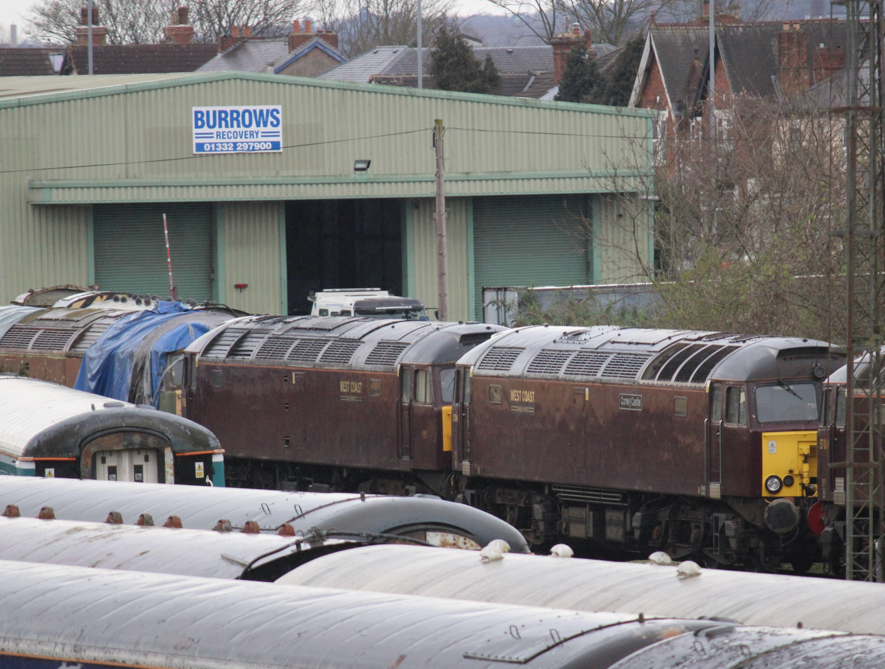 Photo of 57314 and 47826 at Burton-on-Trent - Nemesis Rail — trainlogger