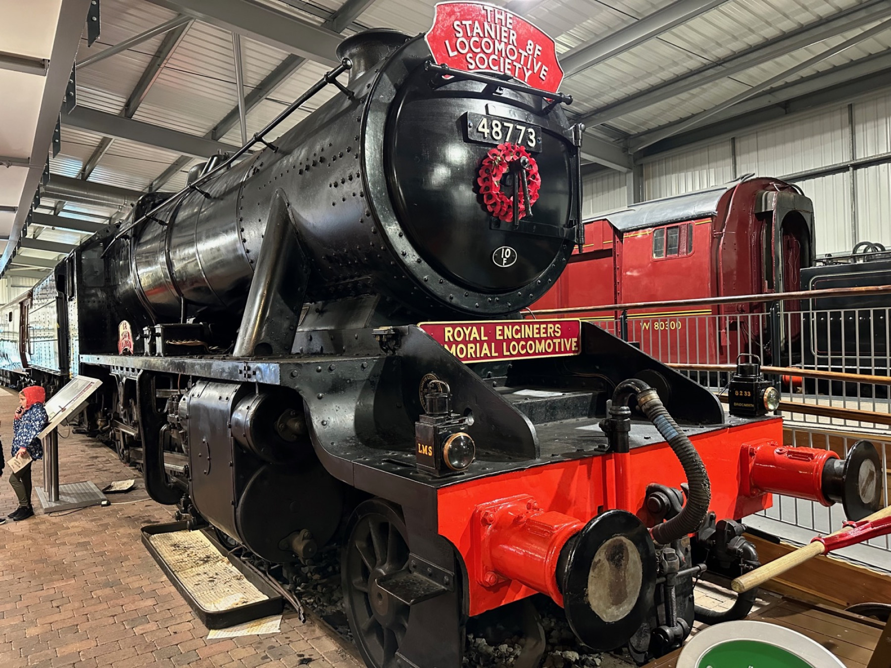 Photo of 48773 steam at Severn Valley Railway - Highley Engine House ...