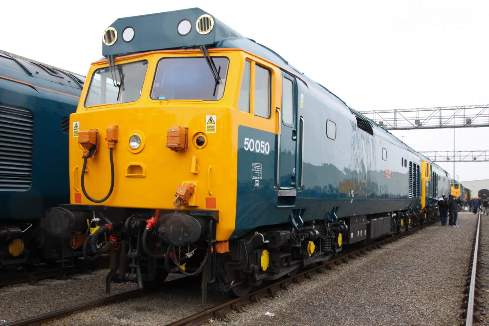 Photo of 50050 at Bristol St Philips Marsh GWR/HST40 Open Day — trainlogger