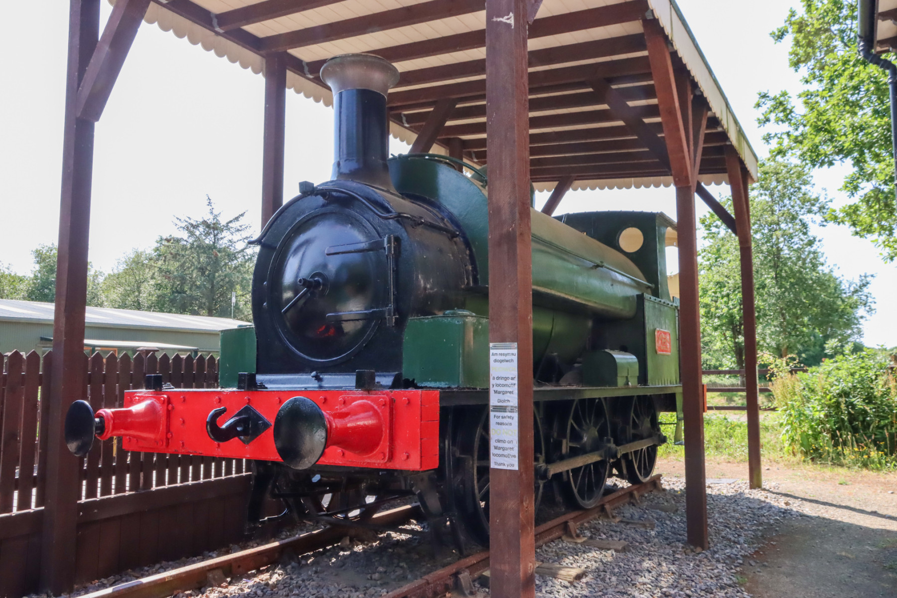 Photo of 1378 steam at Scolton Manor Museum — trainlogger