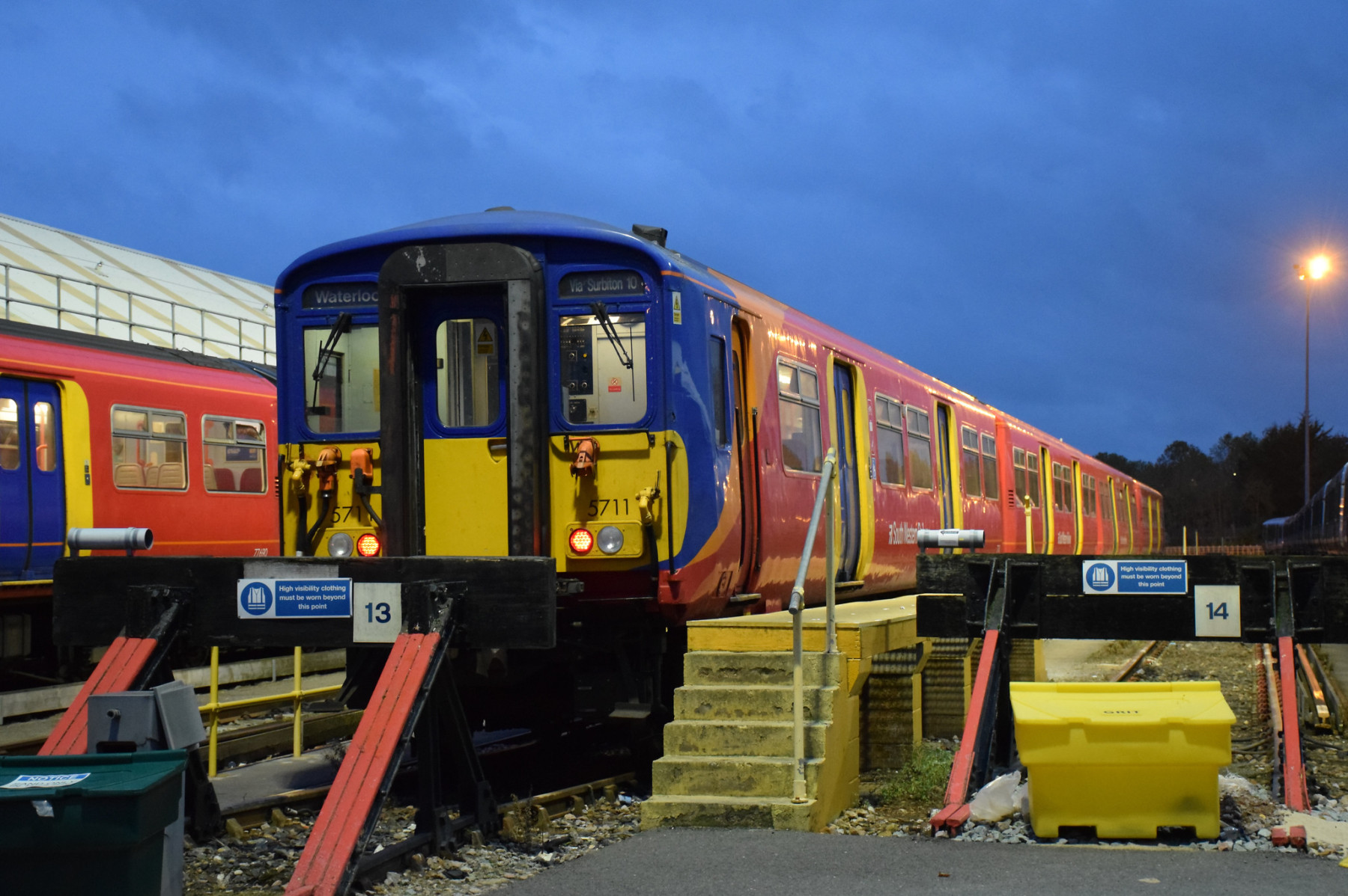 Photo of 5711 at Wimbledon Traincare Depot — trainlogger