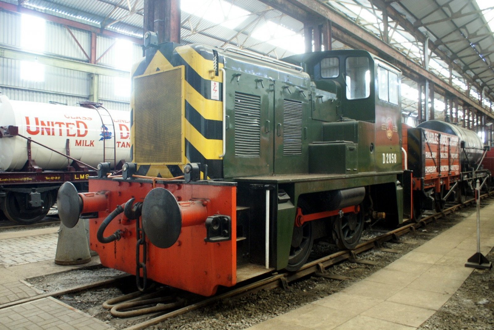 Photo of D2858 at The Midland Railway - Swanwick Junction — trainlogger