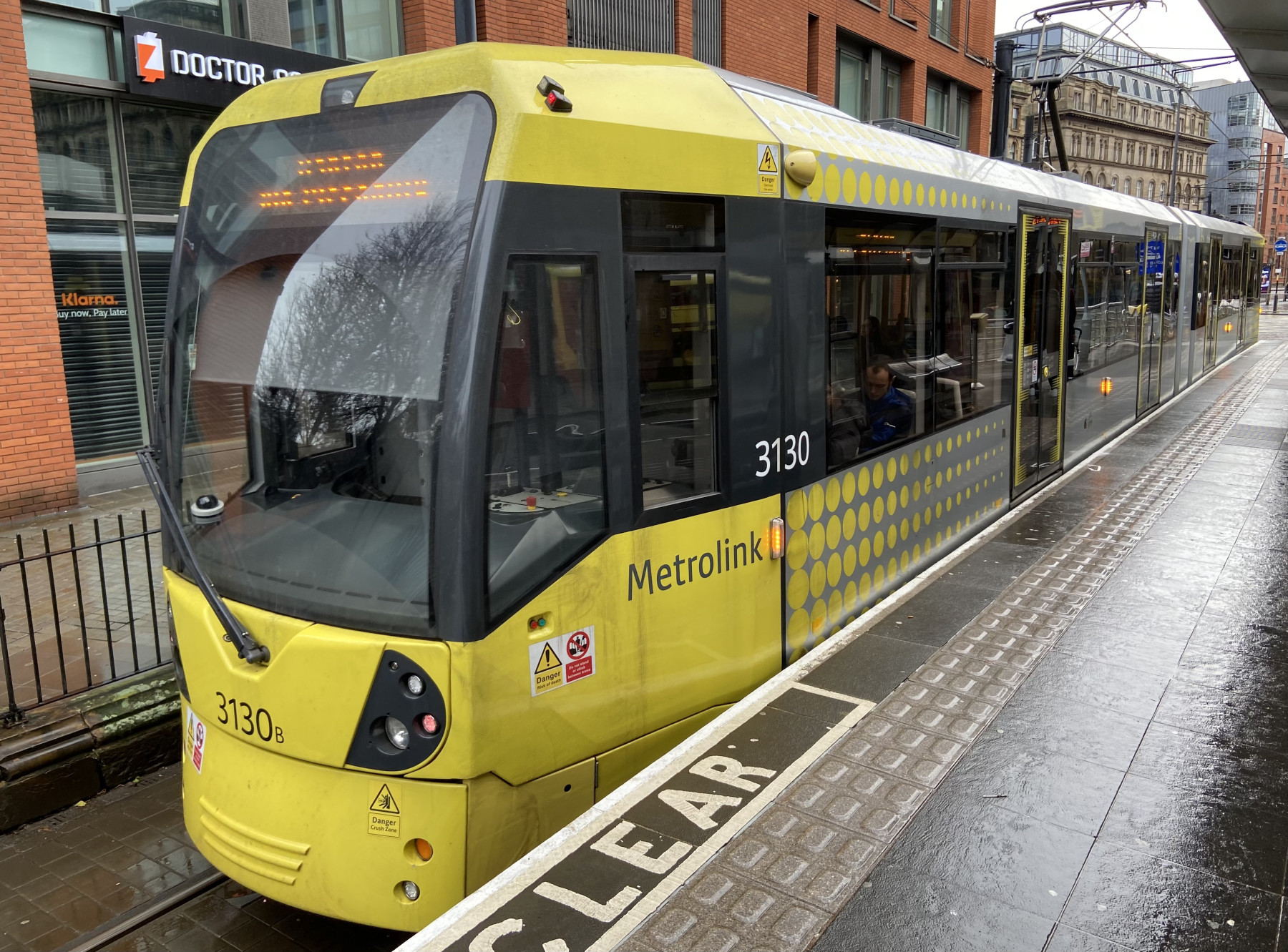 Photo of ML 3130 at Piccadilly Gardens (Metrolink) — trainlogger