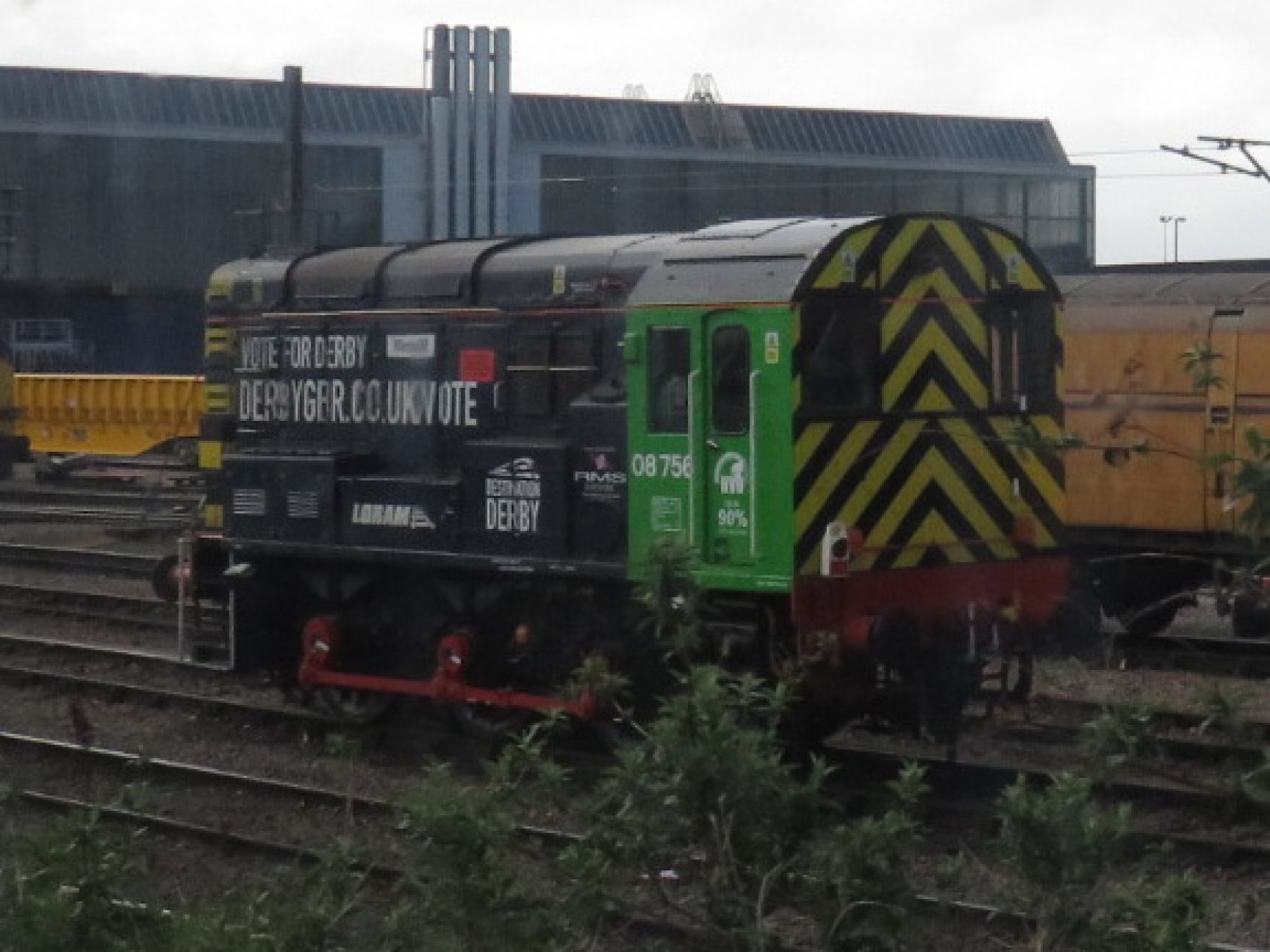 Photo of 08756 at Derby RTC — trainlogger