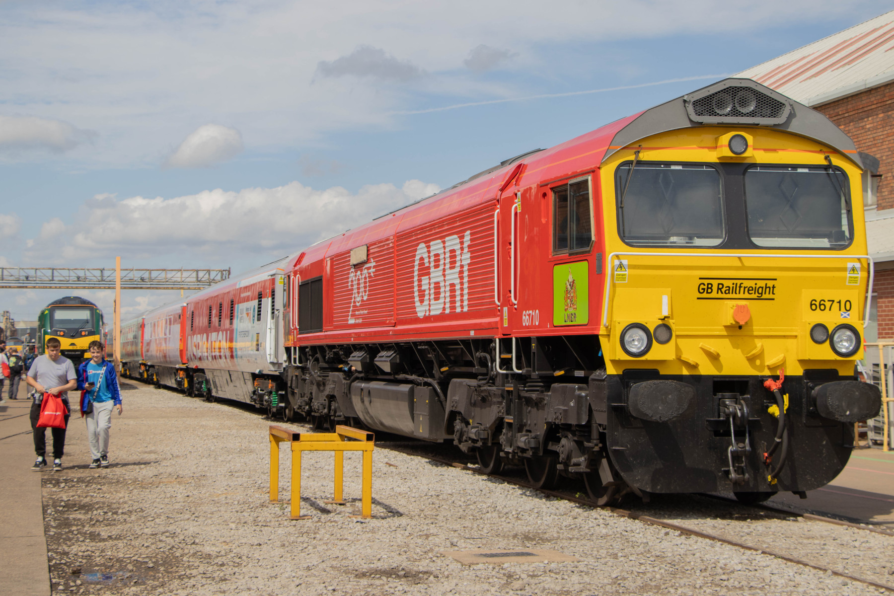 Photo of 66710 and 93003 at Derby - The Greatest Gathering 2025 ...