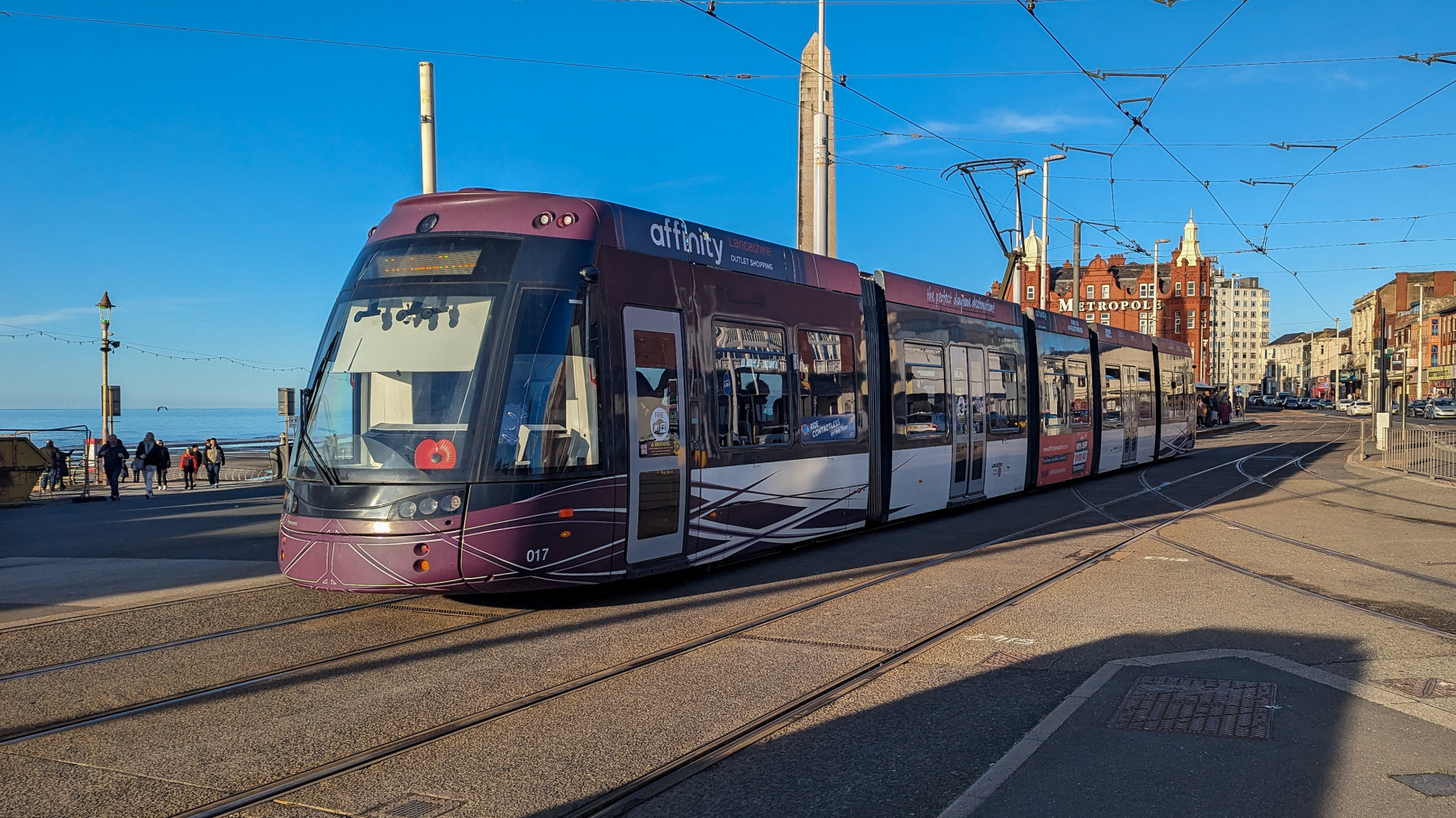 Photo of BT 017 at Blackpool Tramway system — trainlogger