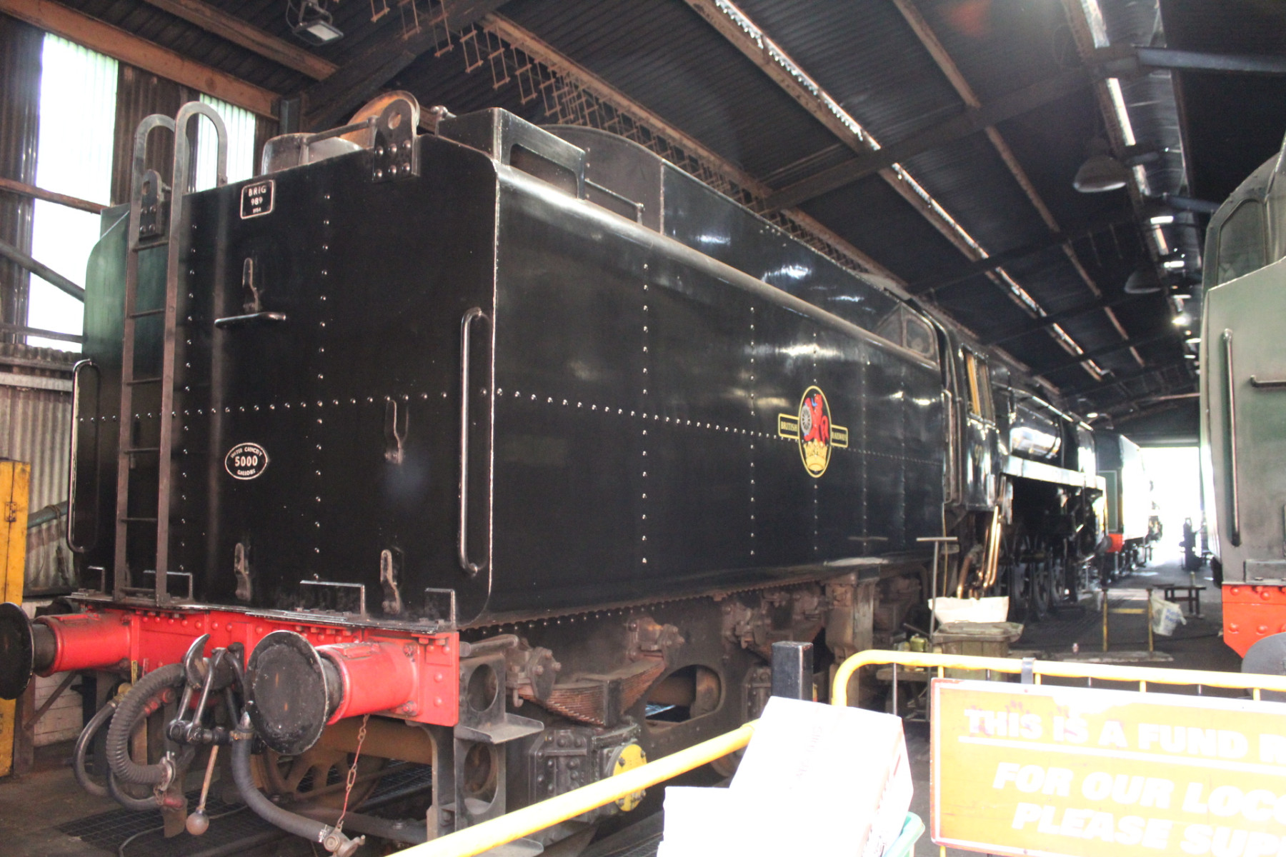 Photo of 92134 Steam at North Yorkshire Moors Railway - Grosmont TMD ...