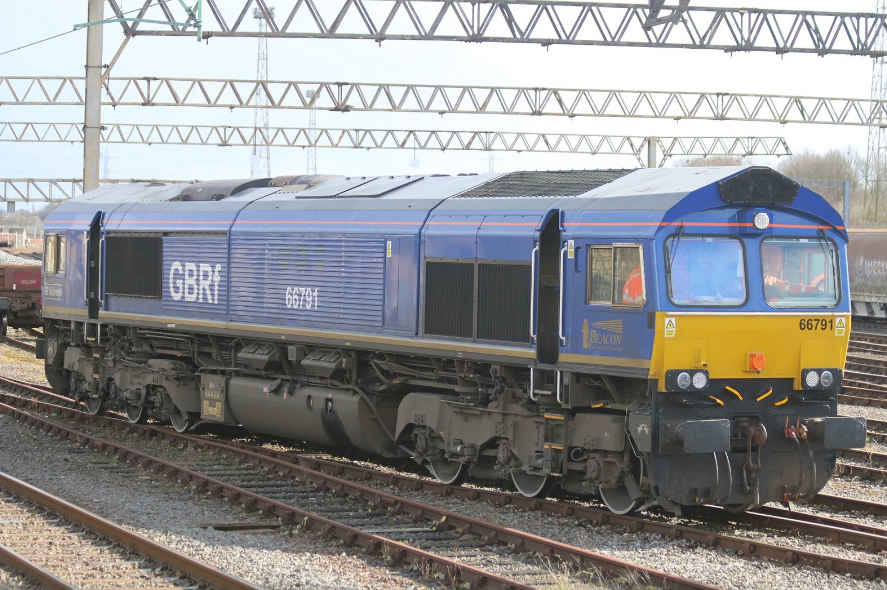 Photo of 66791 at bescot stadium+yard — trainlogger