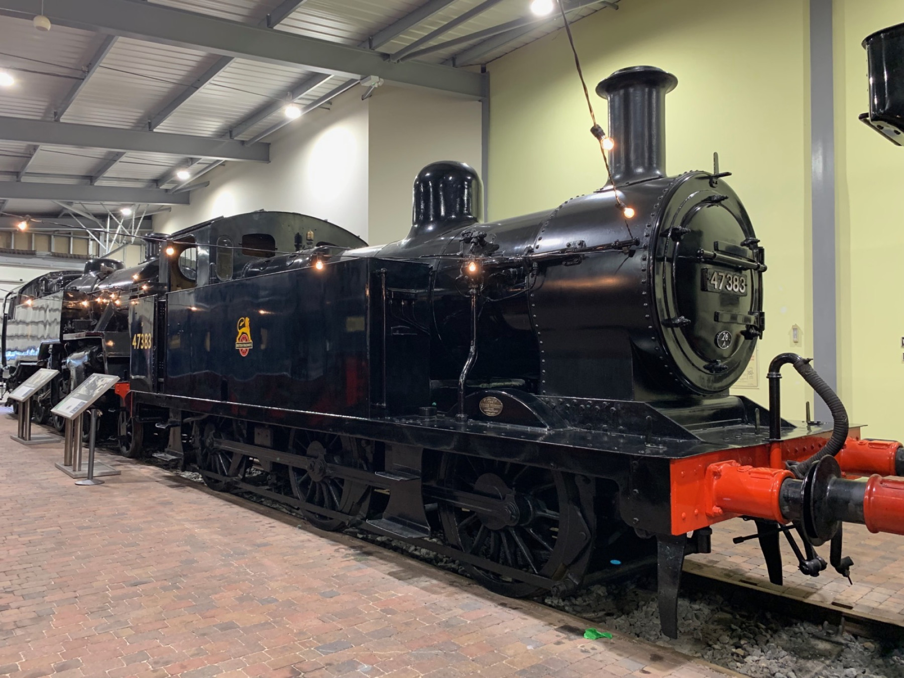 Photo of 47383 steam at Severn Valley Railway - Highley Engine House ...