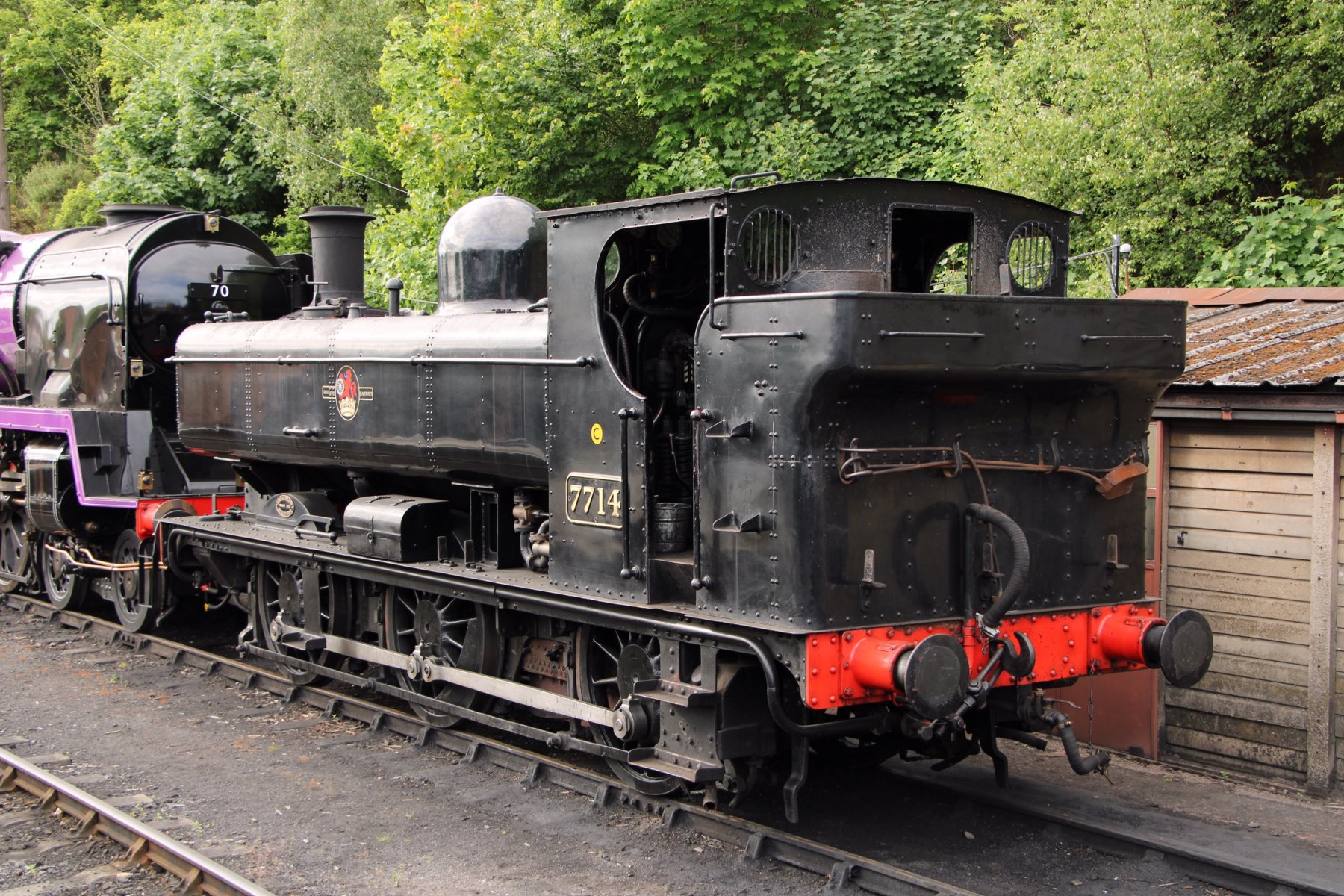Photo of 7714 steam at Severn Valley Railway — trainlogger