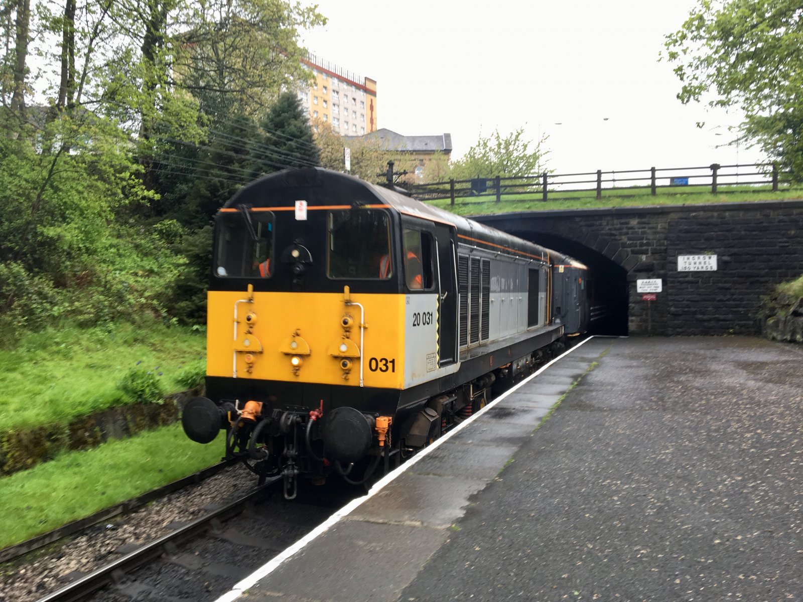 Photo of 20031 at Keighley & Worth Valley Railway - Ingrow West ...