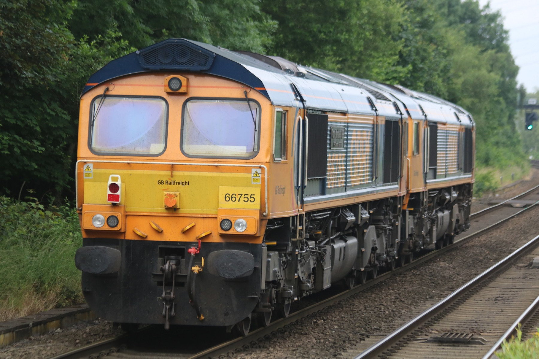 Photo of 66755 at Water Orton — trainlogger