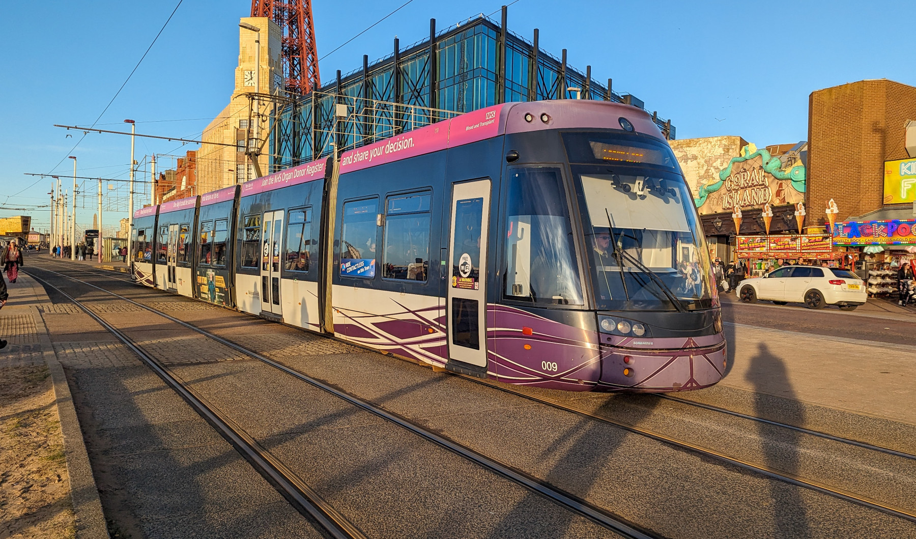 Photo of BT 009 at Blackpool Tramway system — trainlogger