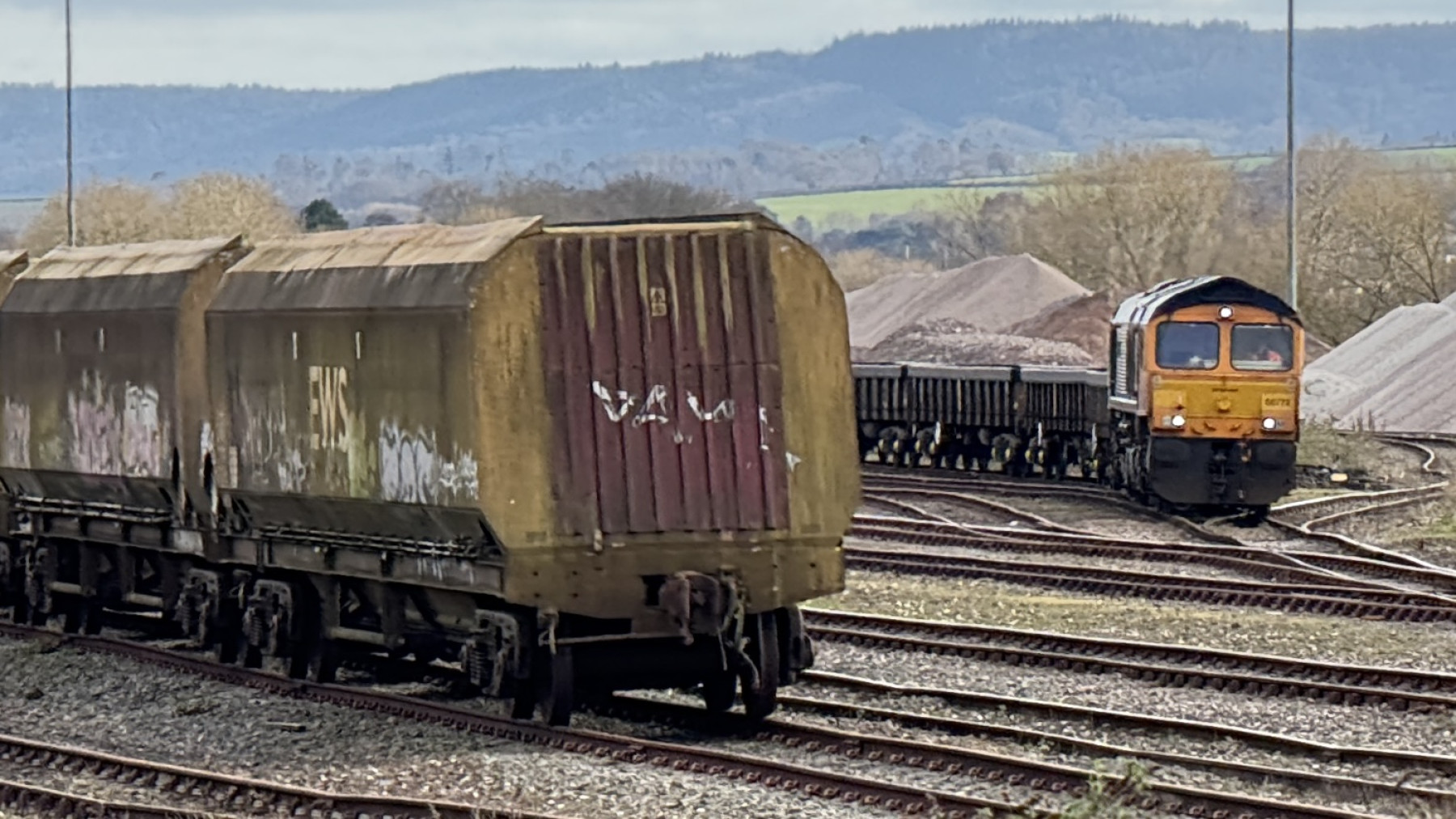 Photo of 66772 at Exeter Riverside Yard — trainlogger