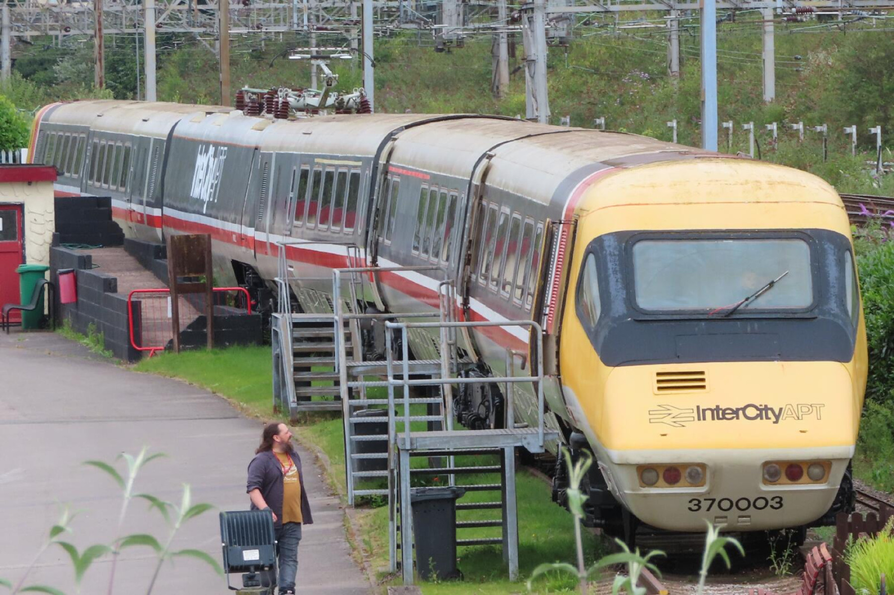 Photo of 370003 at Crewe Heritage Centre — trainlogger