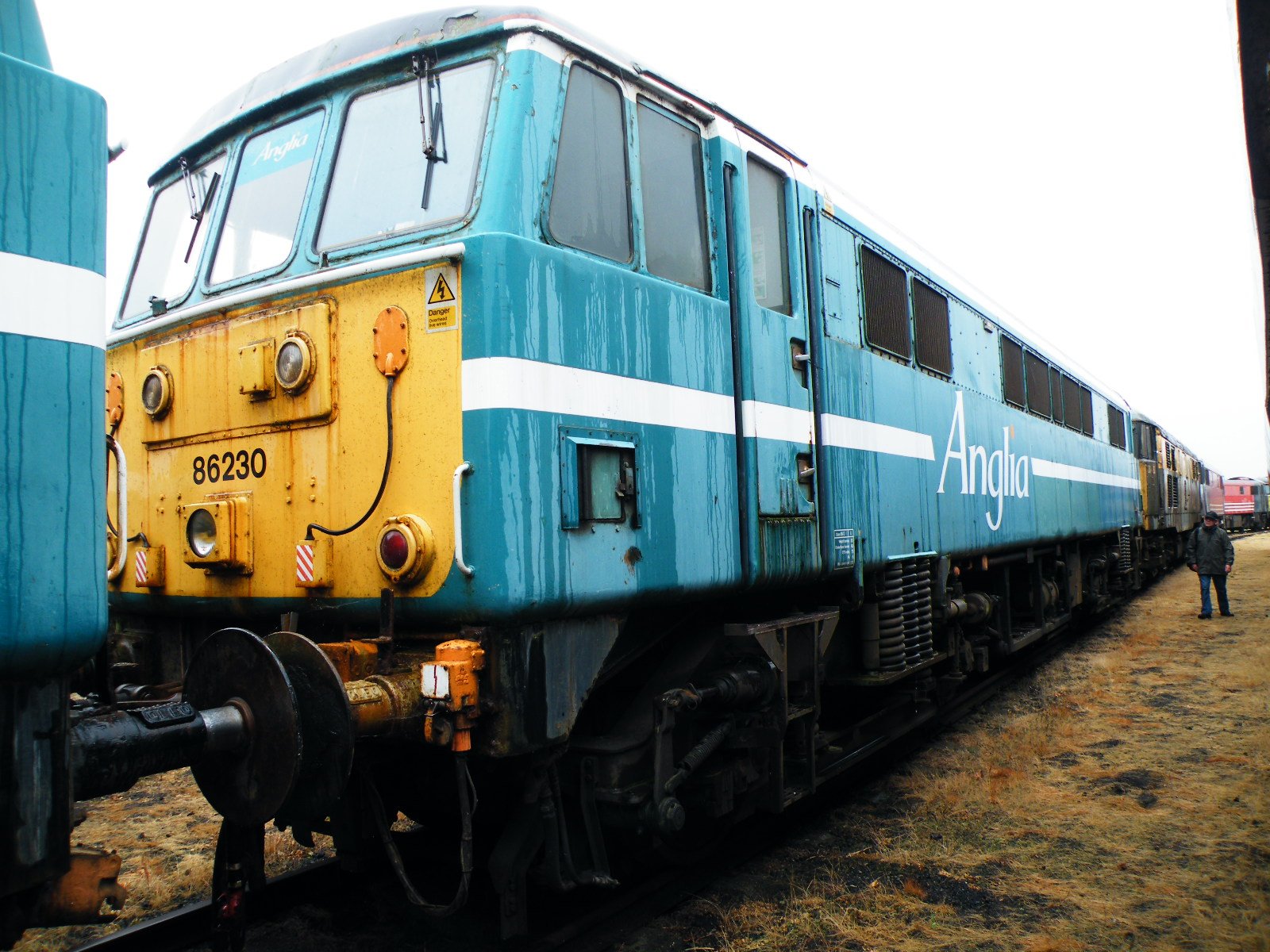 Photo of 86230 at Long Marston MOD — trainlogger