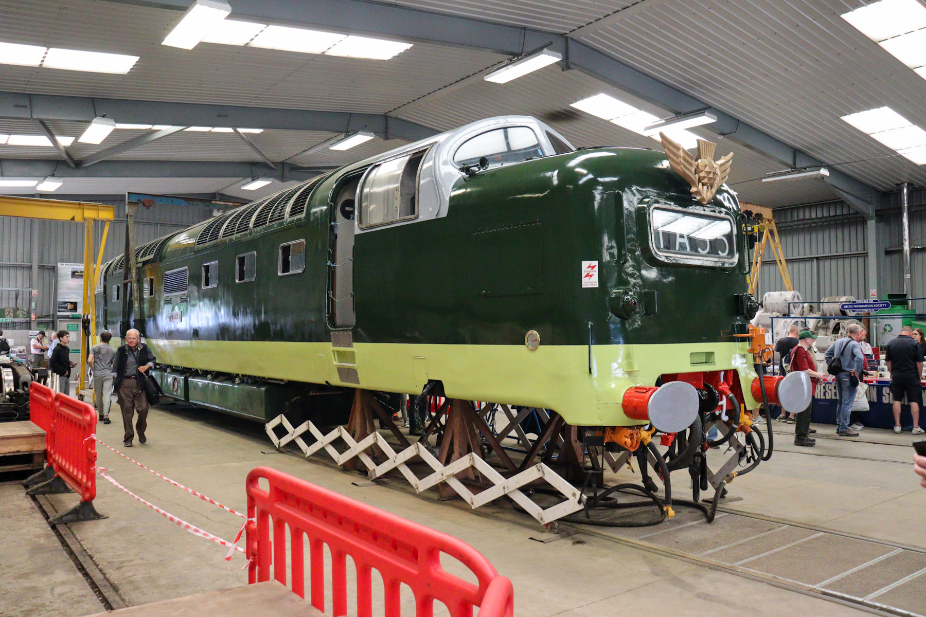 Photo of D9015 at Barrow Hill — trainlogger