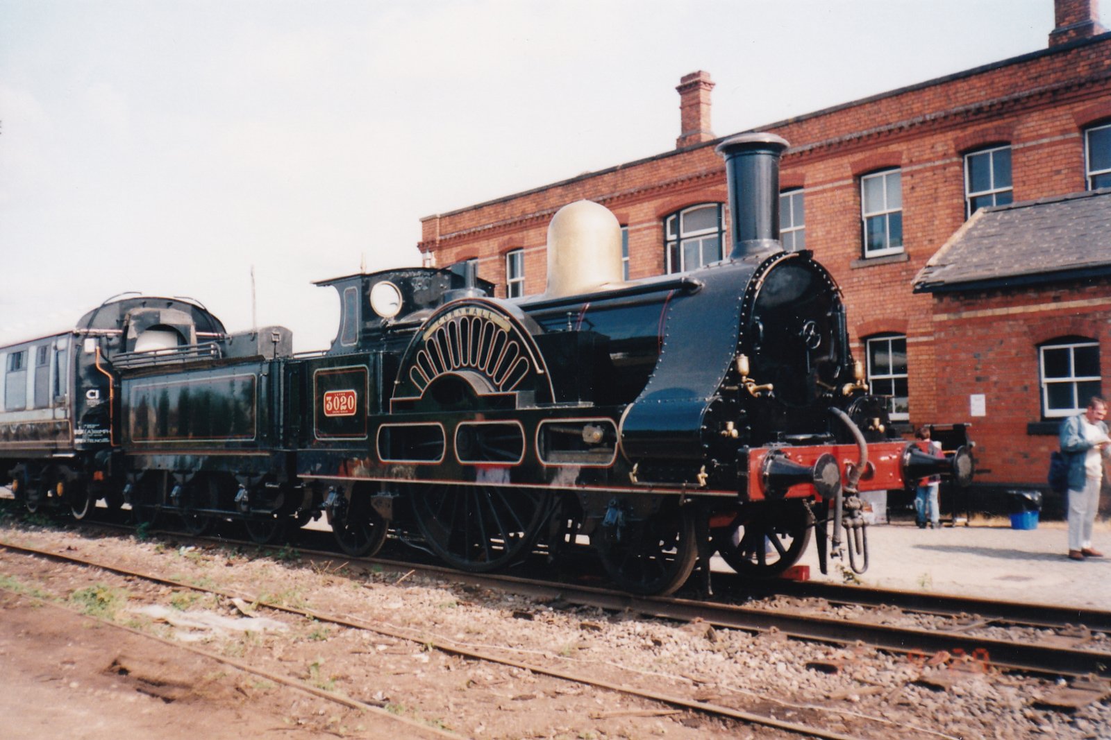 Photo of 3020 steam at Crewe Basford Hall Rail Fair — trainlogger