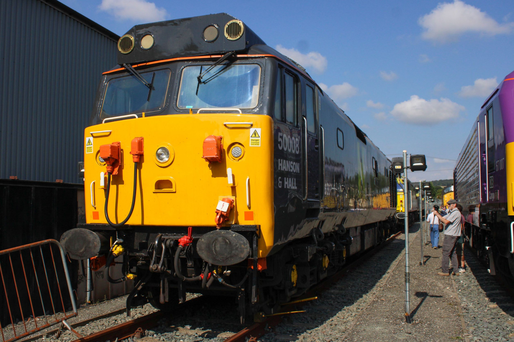 Photo of 50008 at Barrow Hill — trainlogger
