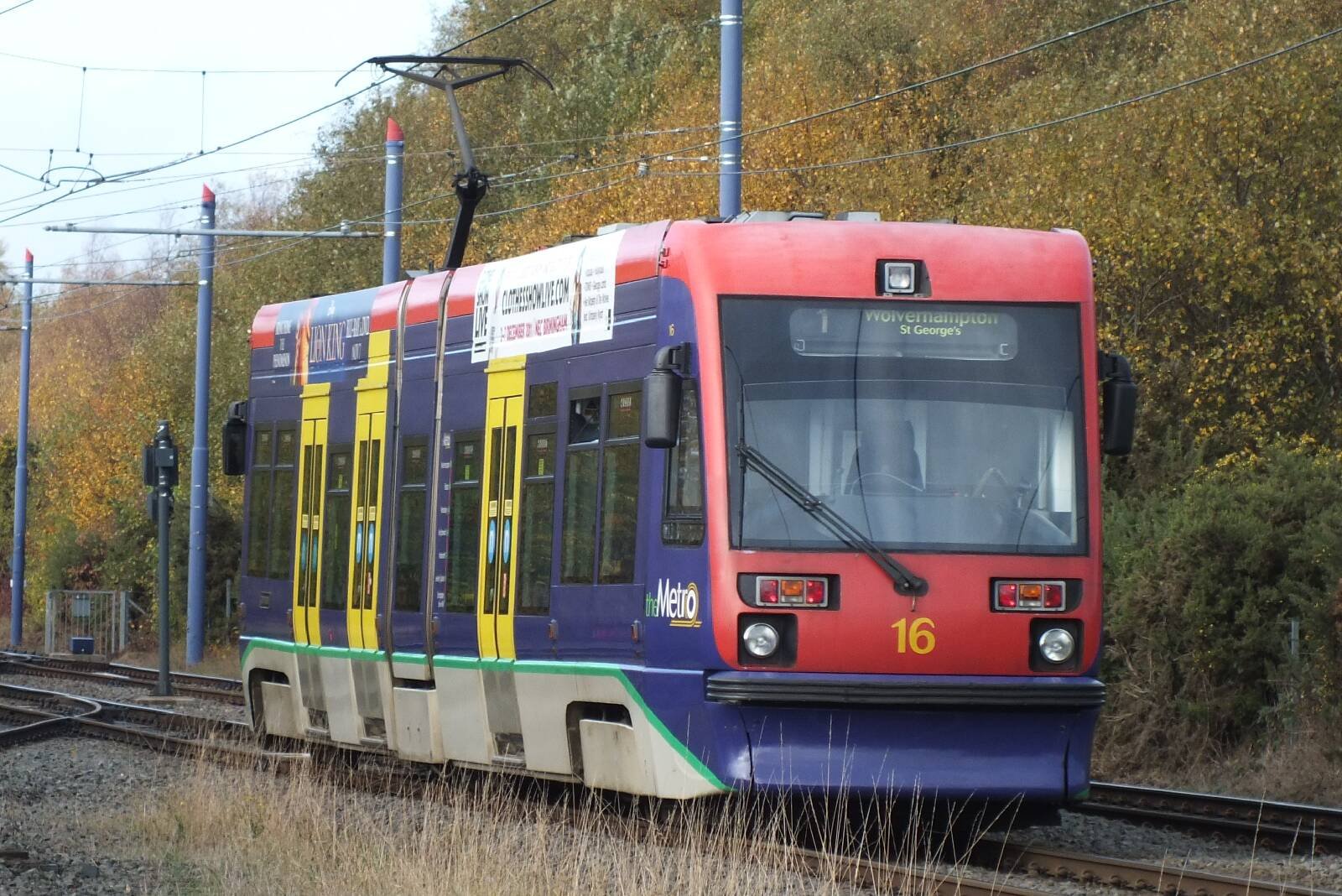 Photo of MM16 at West Midlands Metro system — trainlogger