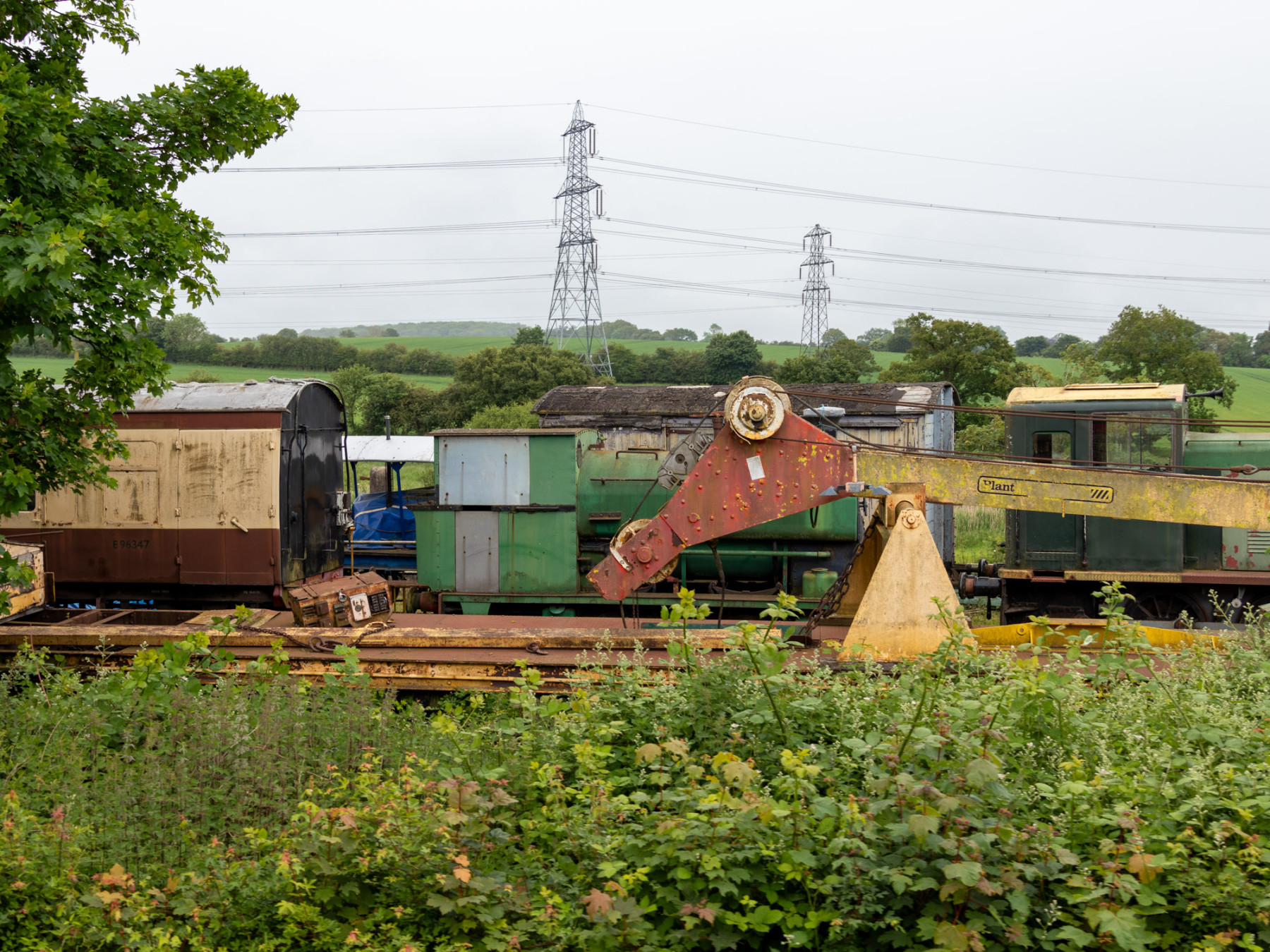 Photo of AE1875 steam at Colne Valley Railway — trainlogger
