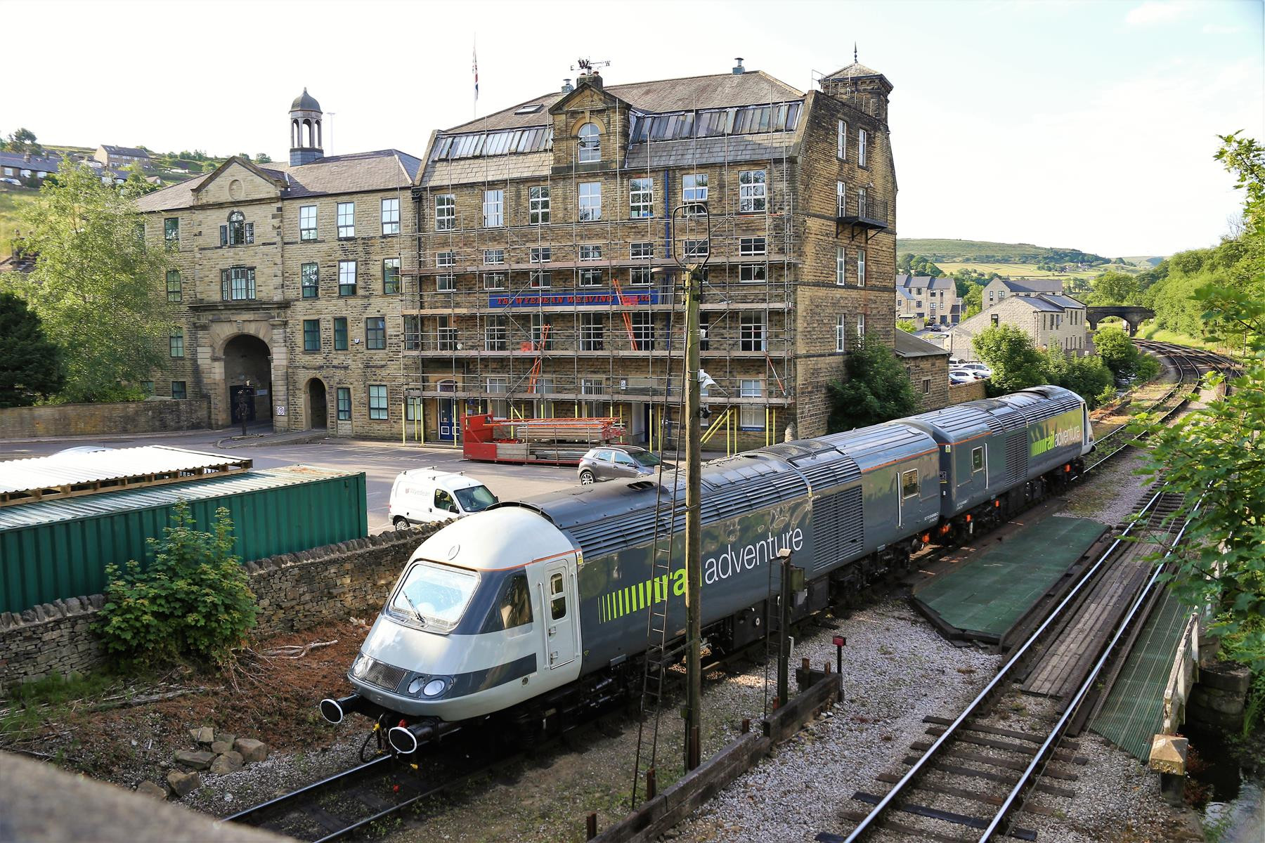 Photo of 43468 at Keighley & Worth Valley Railway - Haworth loop ...