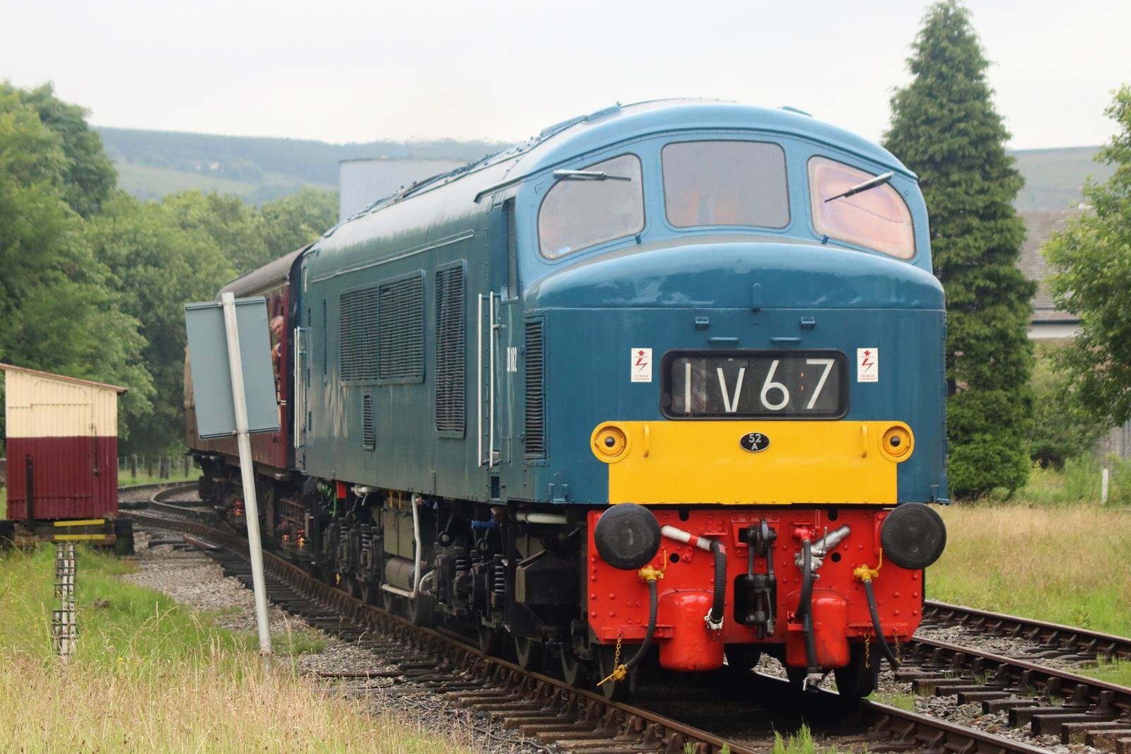 Photo of D182 at East Lancashire Railway - Rawtenstall — trainlogger