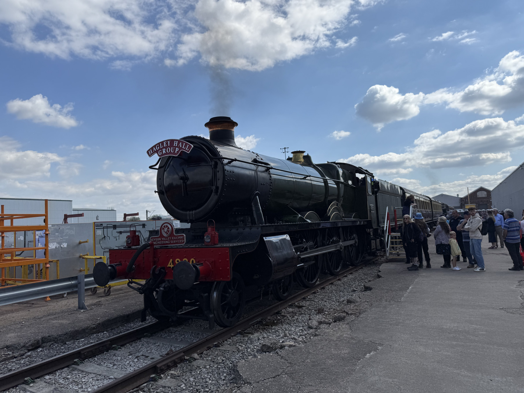 Photo of 4930 steam at Derby - The Greatest Gathering 2025 — trainlogger