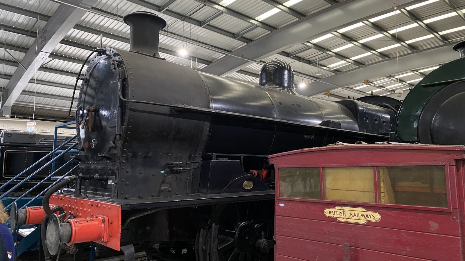 Photo of 49395 steam at Locomotion, Shildon — trainlogger