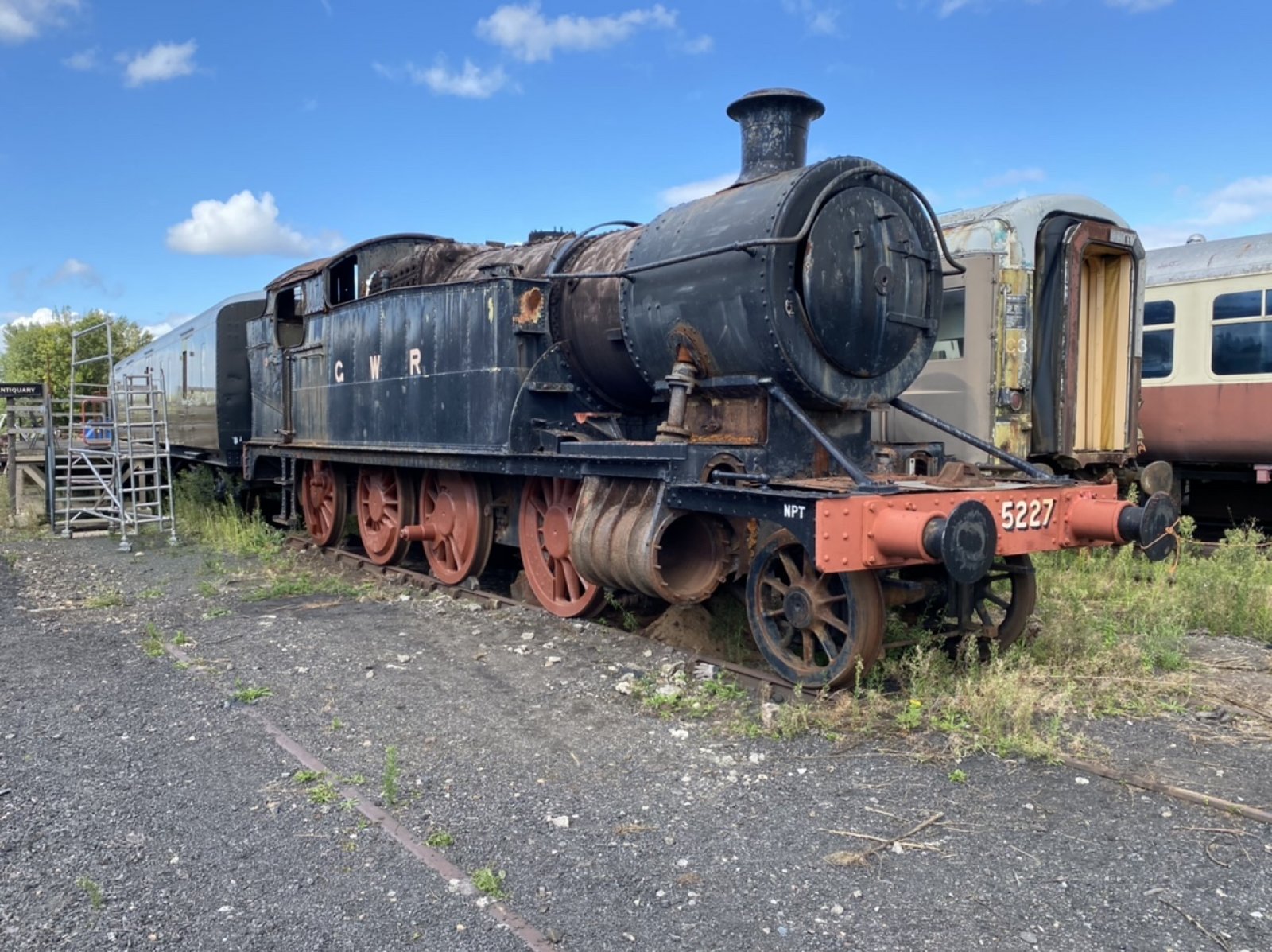 Photo of 5227 Steam at Didcot Railway Centre — trainlogger