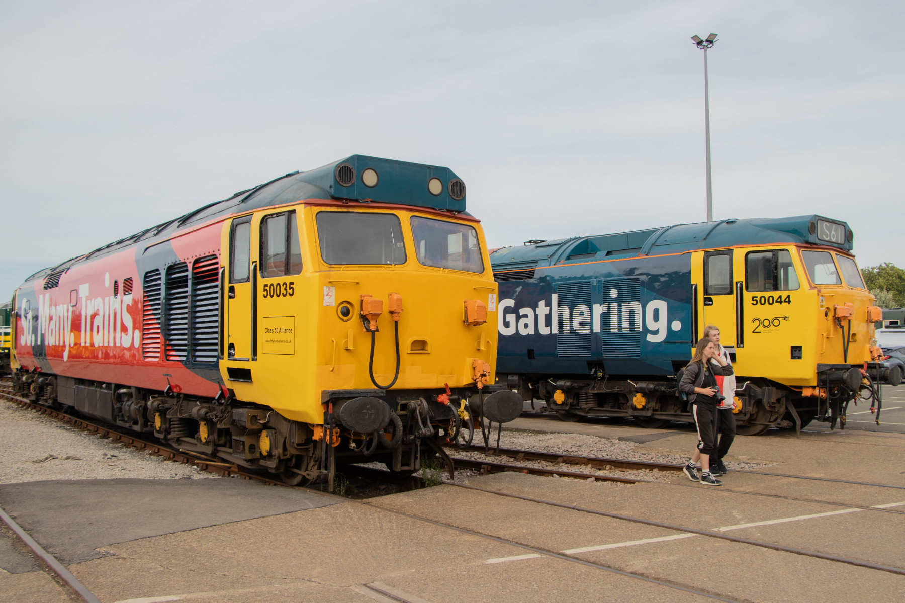Photo of 50035 and 50044 at Derby - The Greatest Gathering 2025 ...