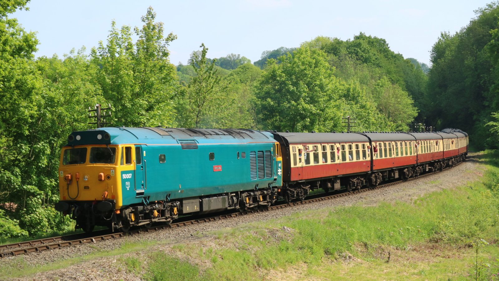 Photo of 50007 at Severn Valley Railway — trainlogger