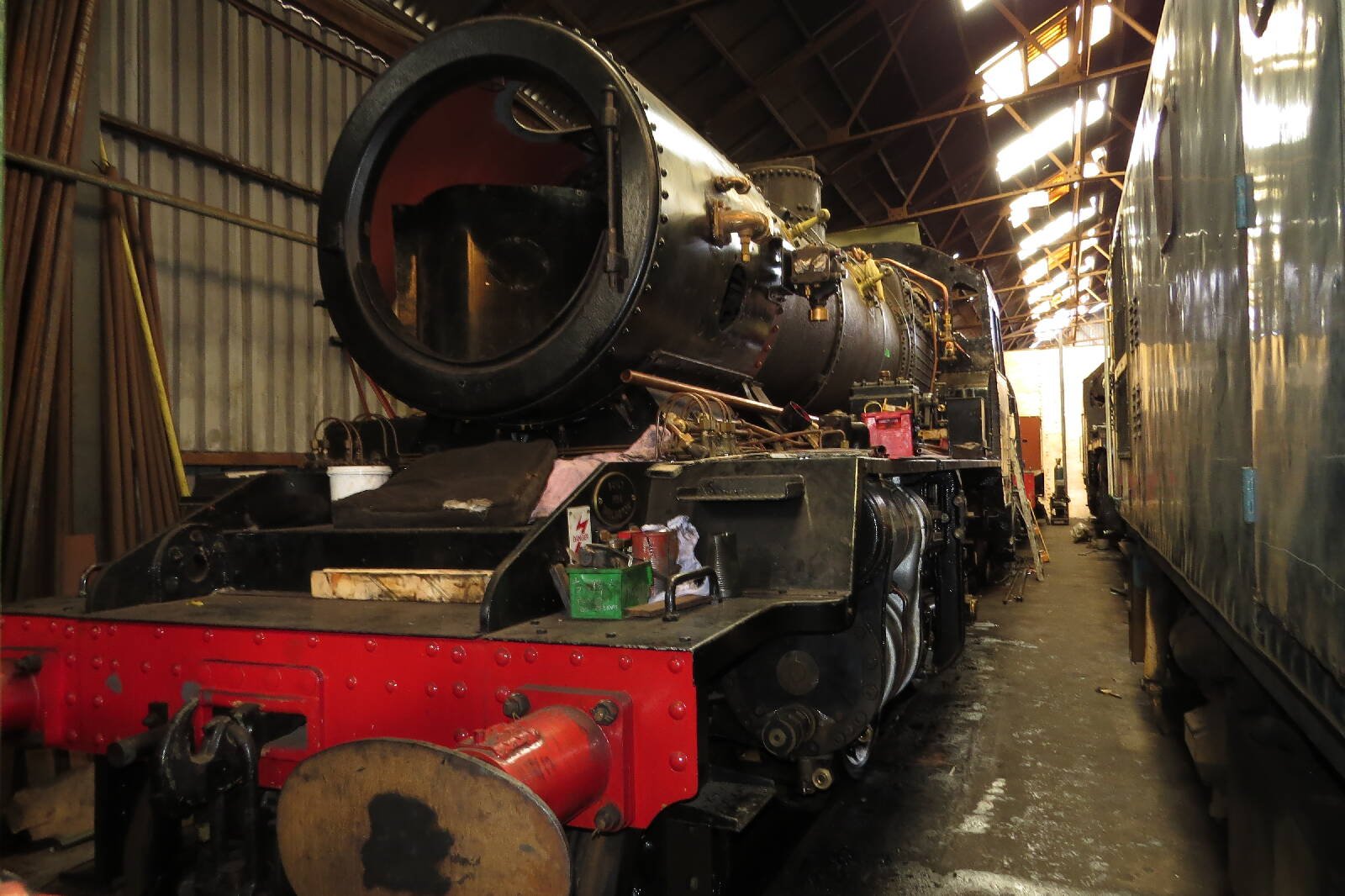 Photo of 78018 steam at Great Central Railway — trainlogger