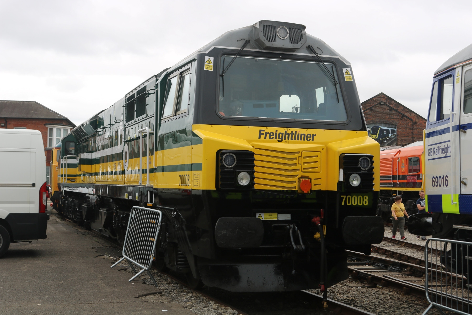 Photo of 70008 at Derby - The Greatest Gathering 2025 — trainlogger