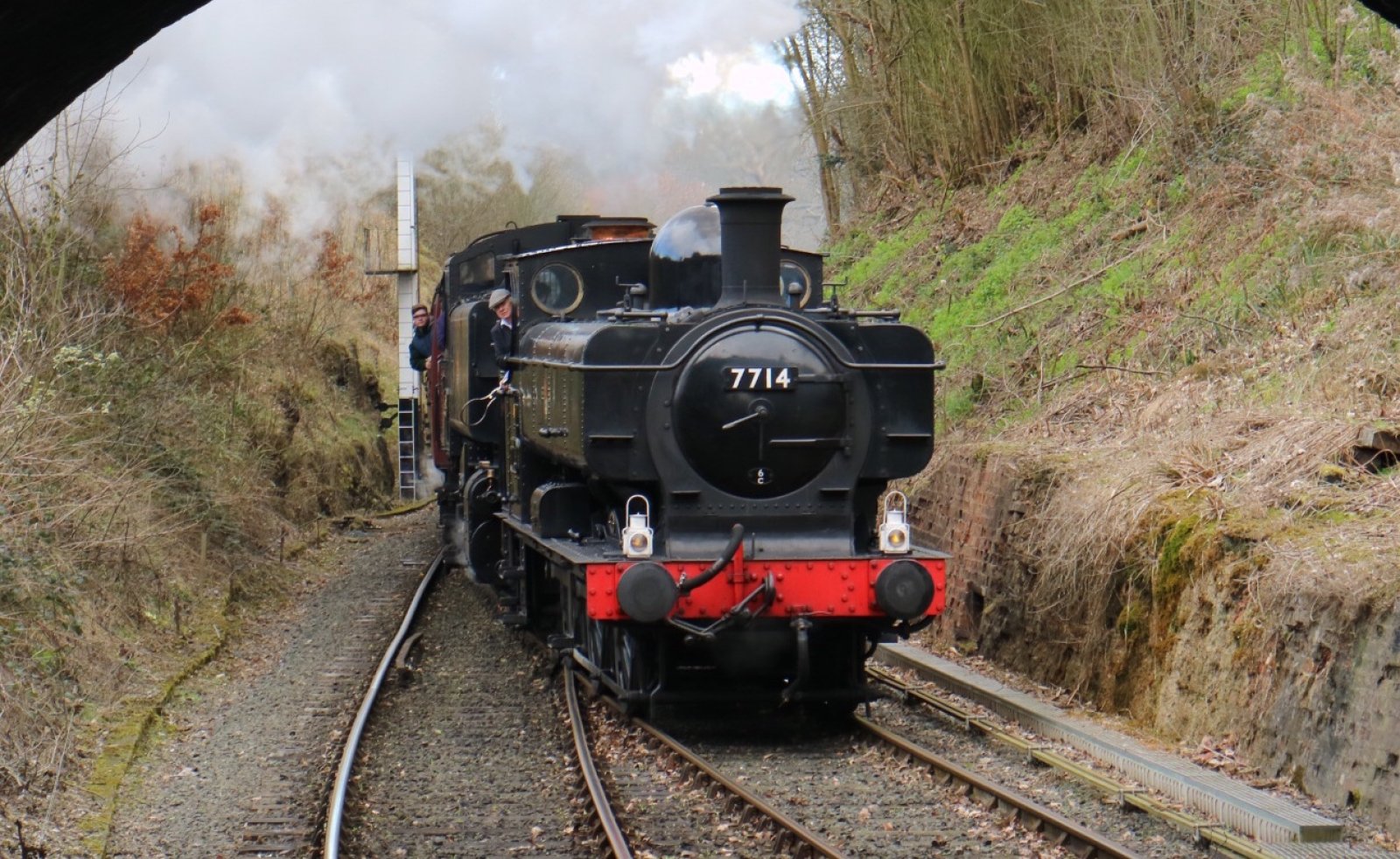 Photo of 7714 steam at Severn Valley Railway — trainlogger