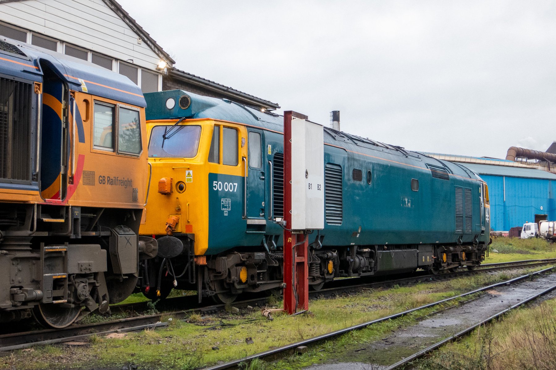 Photo of 50007 at Cardiff Celsa / Tremorfa Steelworks — trainlogger