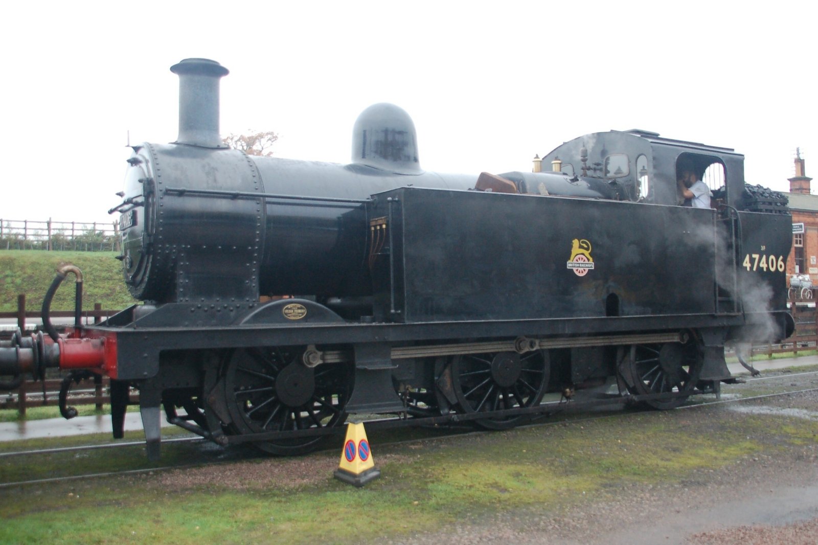Photo of 47406 steam at Great Central Railway — trainlogger