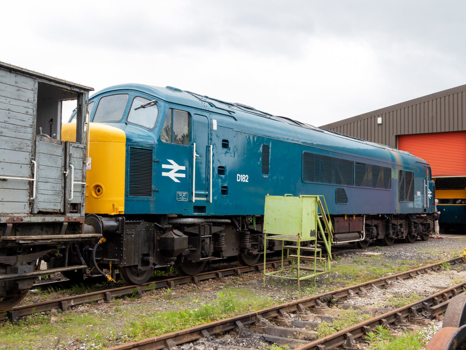 Photo of D182 at The Midland Railway - Swanwick Junction — trainlogger