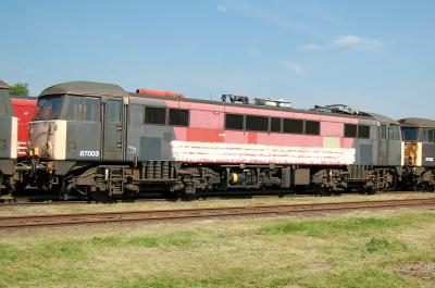 87003 - Class 87 / Locomotives (AC electric) — trainlogger