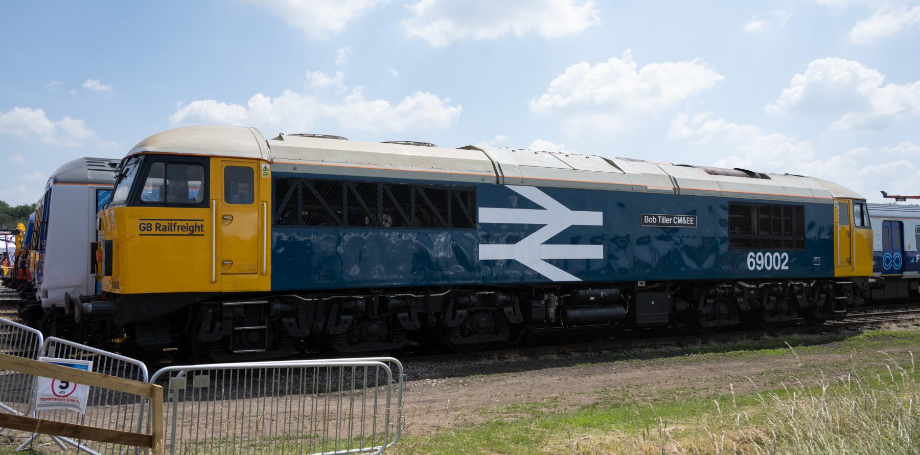 Photo of 69002 at Long Marston - Rail Live 2022 — trainlogger