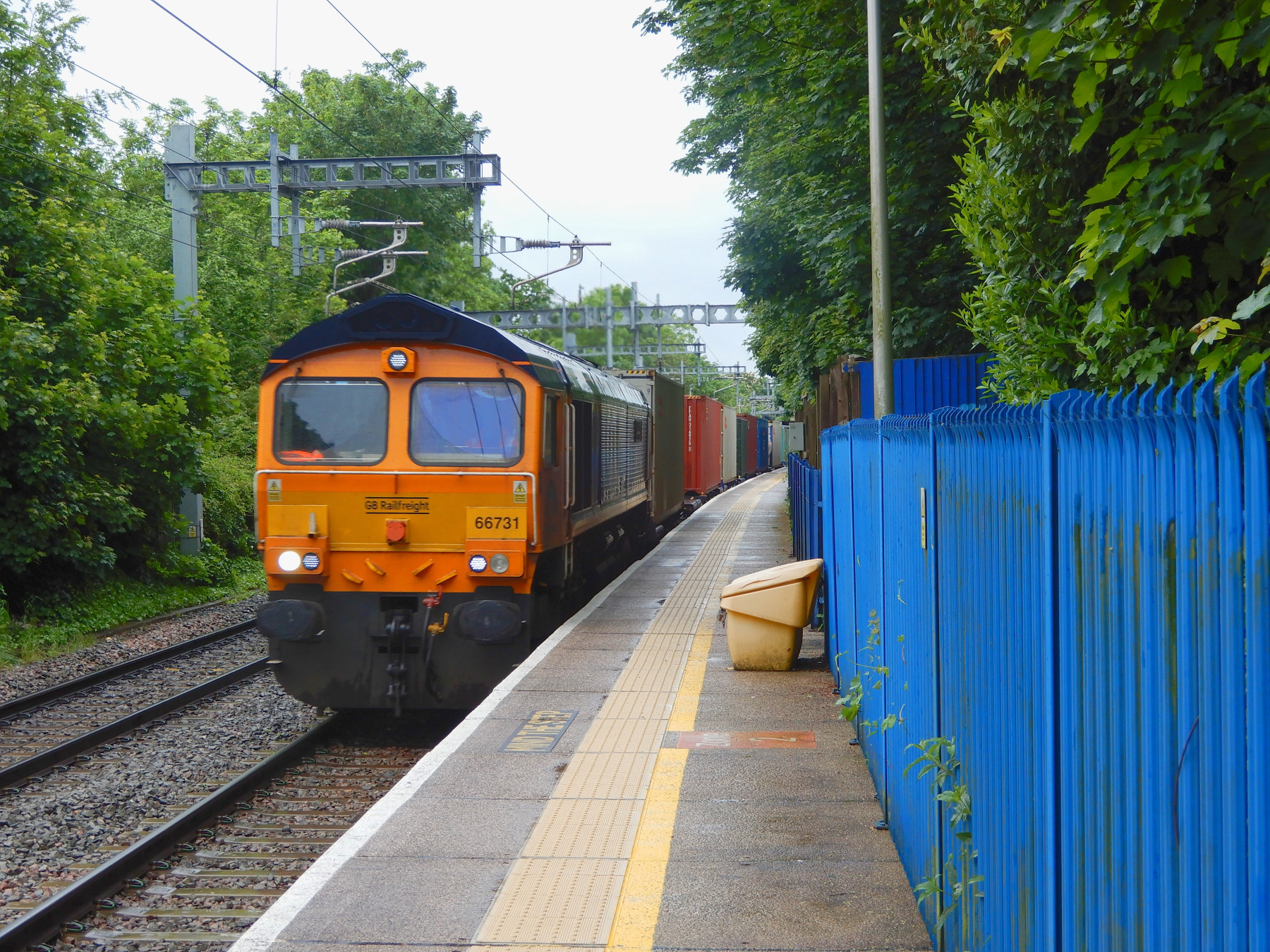 Photo of 66731 at Reading West — trainlogger