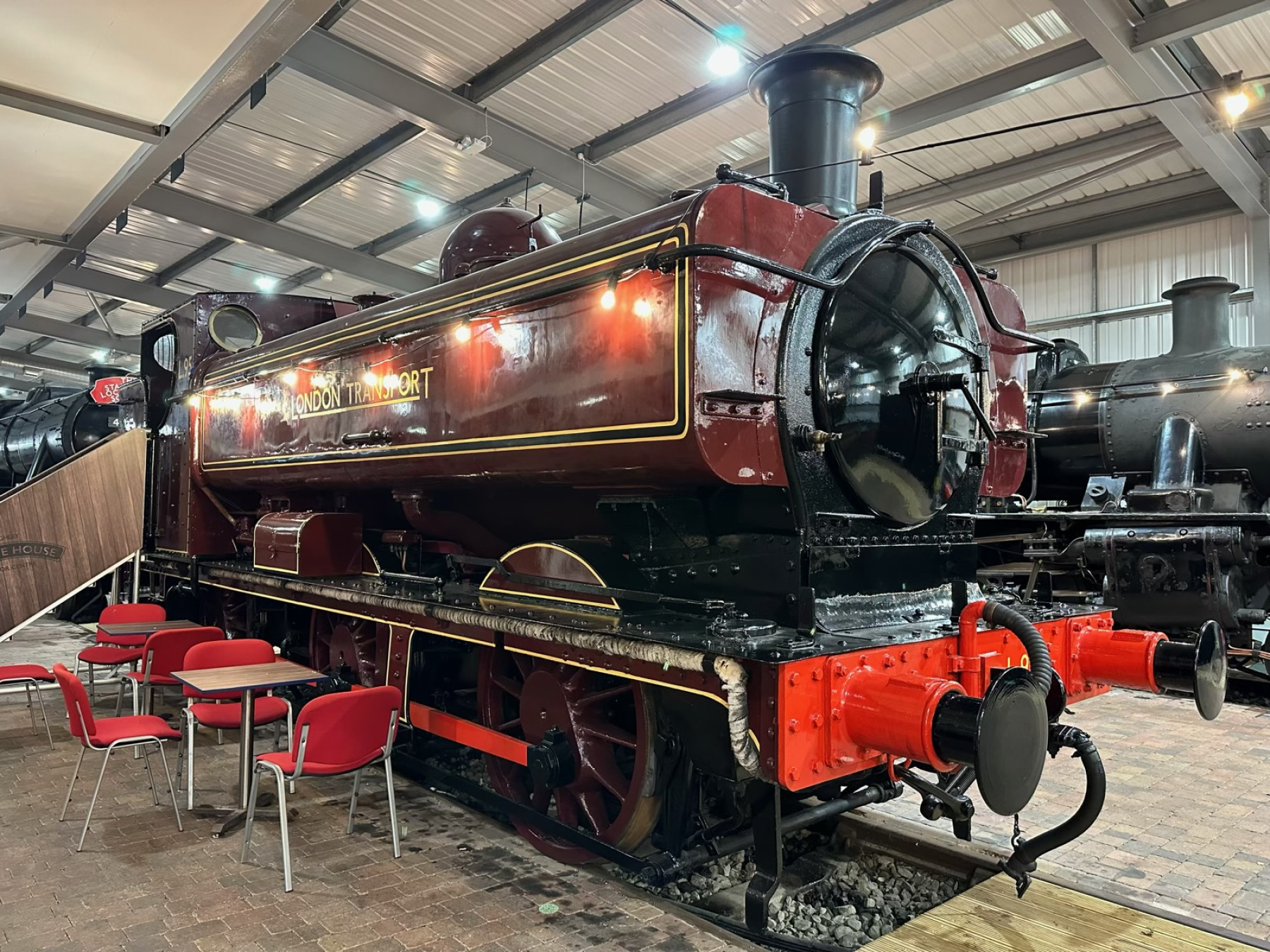 Photo of L95 steam at Severn Valley Railway - Highley Engine House ...