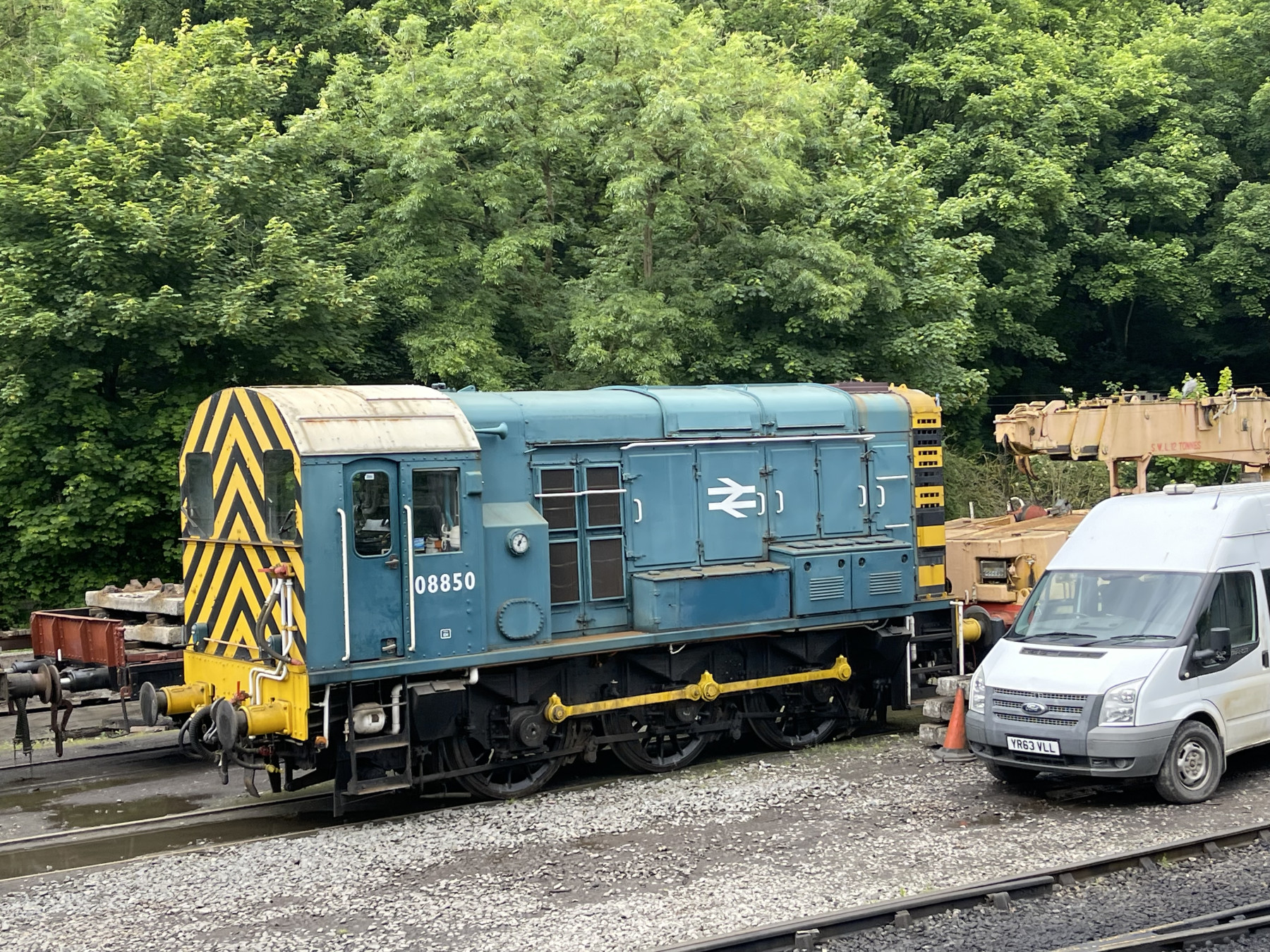 Photo of 08850 at North Yorkshire Moors Railway - New Bridge Sidings ...