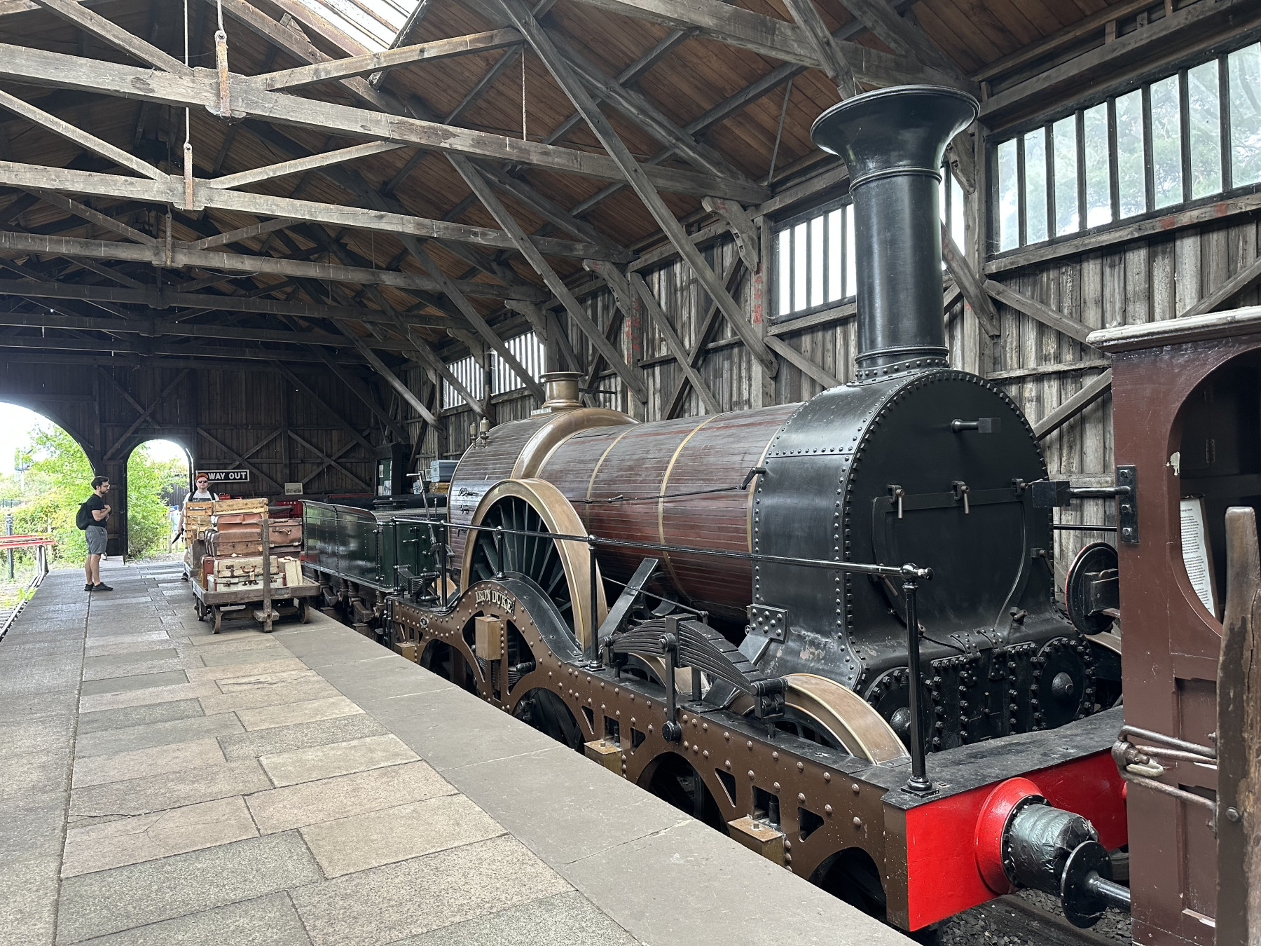Photo of IRON DUKE steam at Didcot Railway Centre — trainlogger